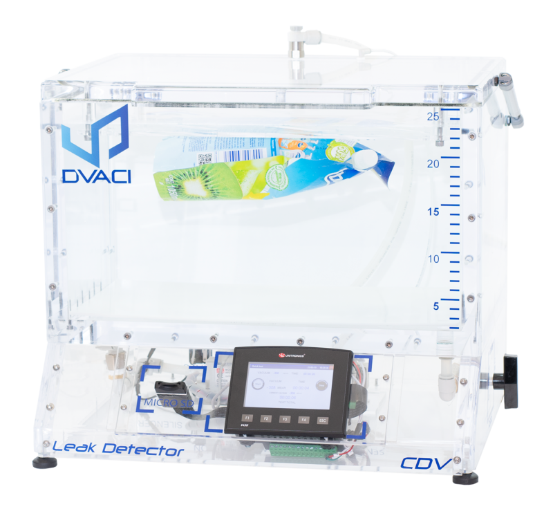 CDV3 PVVI Package Leak Detector Test | DVACI Packaging Leak Testers ...